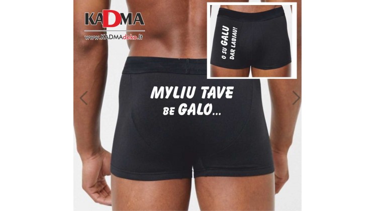 trikotazas su užrašais, apatiniai, vyrui, dovana, smaikstus, juokingi ...